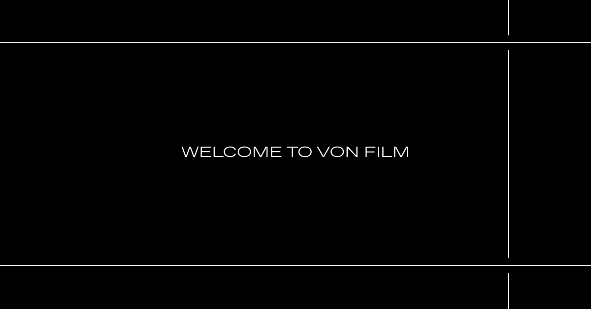 Von Film | A Swedish production company with vast experience in filmmaking